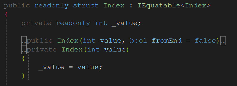Dissecting C# Ranges